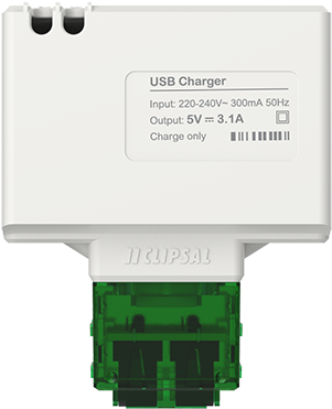 Download 40e2usbm Clipsal Iconic - Clipsal Iconic Usb - Png Download ...