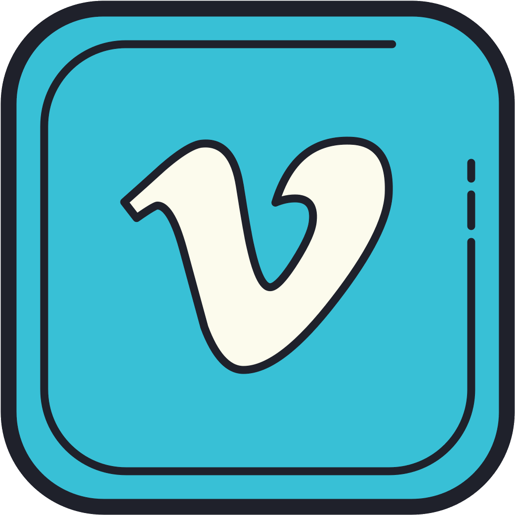 Vimeo Icon Free Download And Vector Vimeo Icons Png Clipart - Full Size Clipart (#3369309 ...