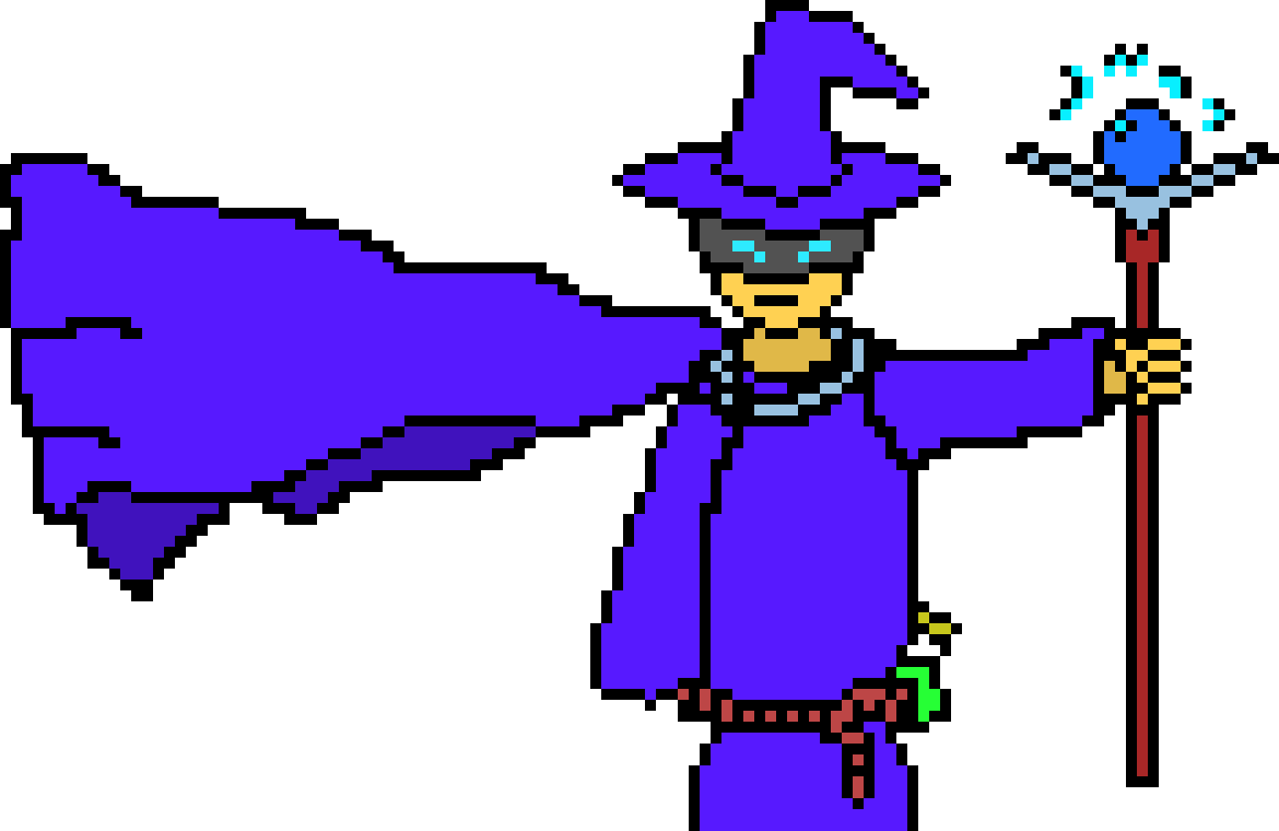 Thunder Wizard Clipart - Full Size Clipart (#3377564) - PinClipart