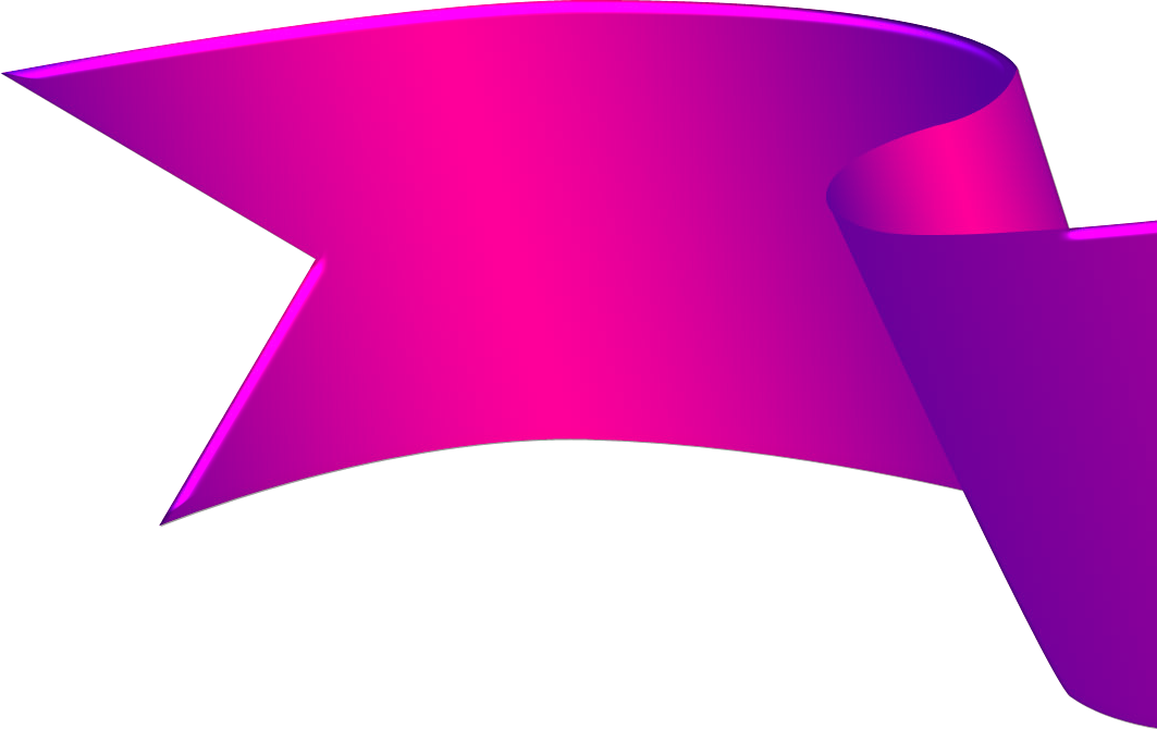 Ribbons Clipart Tail - Ribbon Tail Clip Art - Png Download - Full Size ...