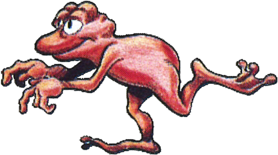 600px-bubsy Md Art Frog - Cartoon Clipart - Full Size Clipart (#3385725 ...