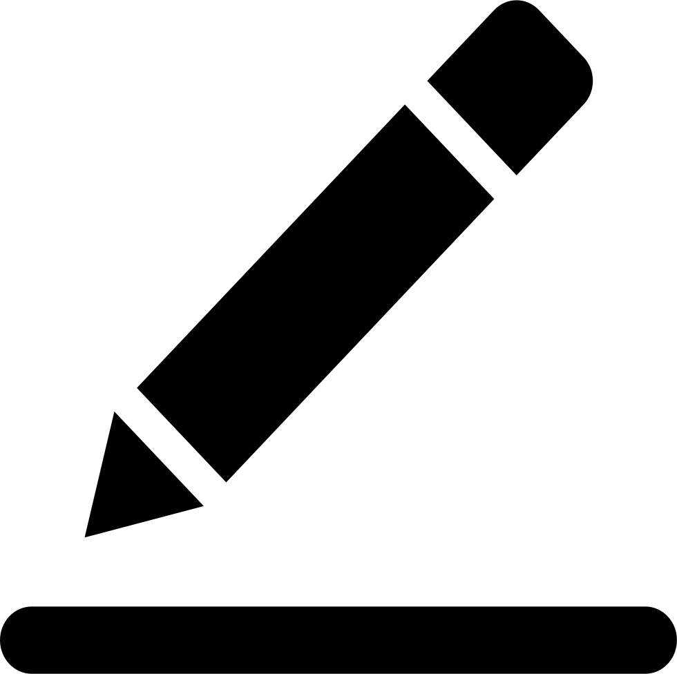 Png File - Pencil Edit Icon Png Clipart - Full Size Clipart (#3390613 ...