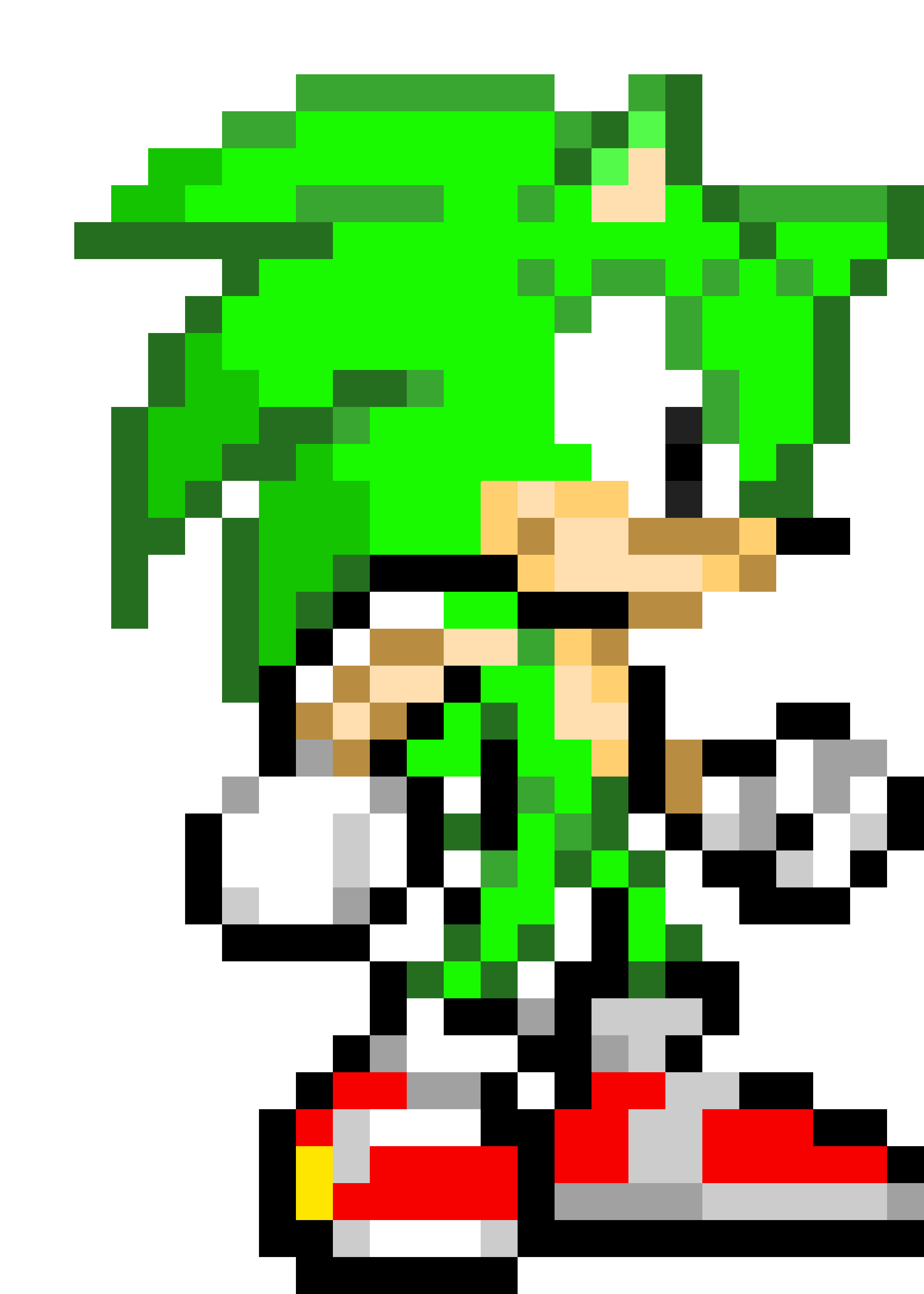 Sonic Advance Sonic Pixel Clipart - Full Size Clipart (#3392581 ...