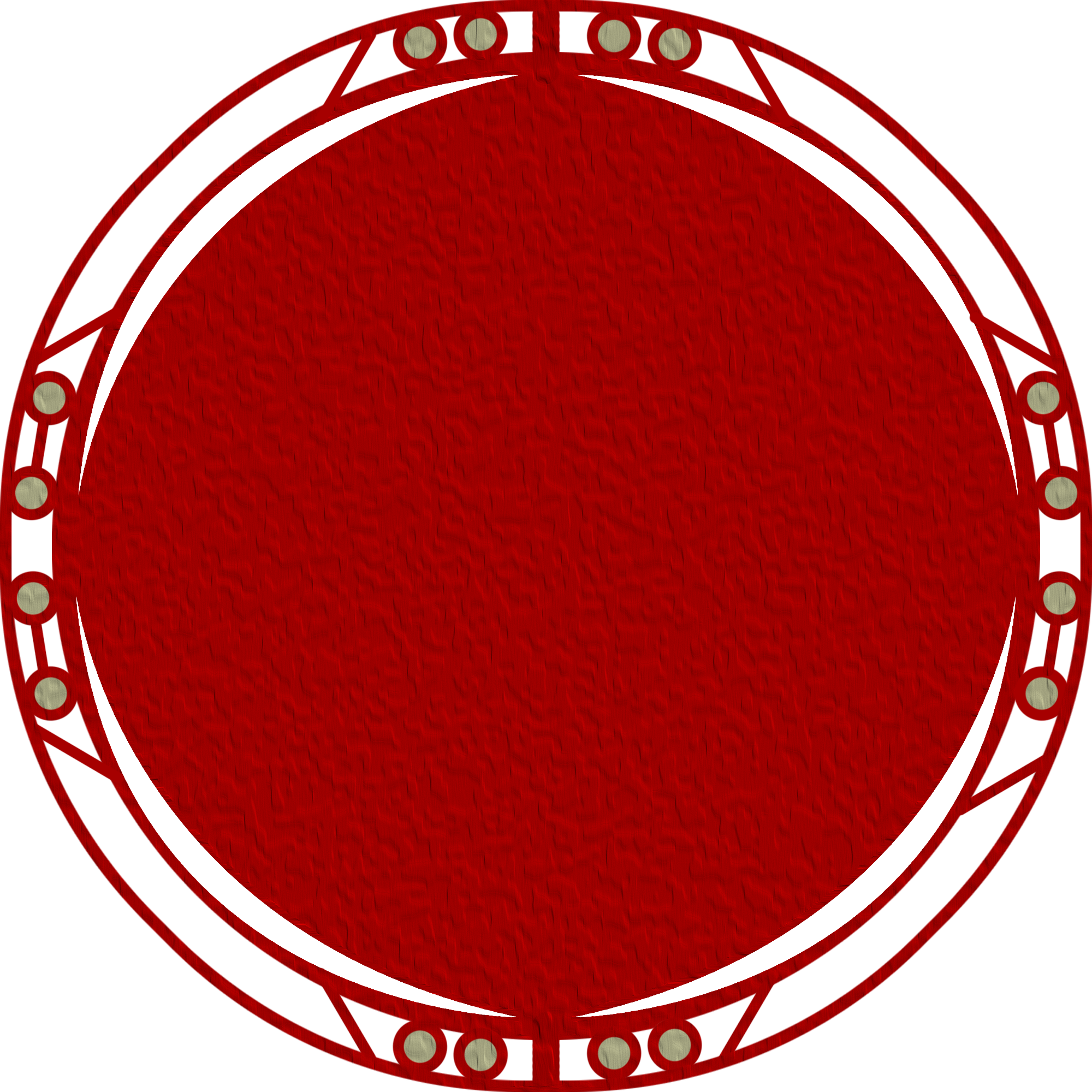 Border Red Simple Concise Png And Psd - Circle Clipart - Full Size ...
