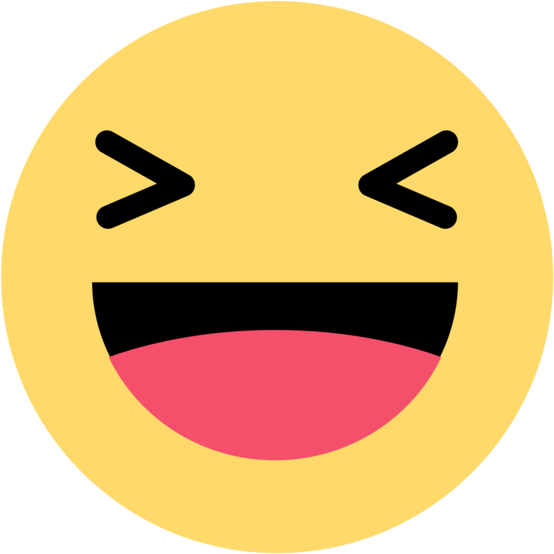 Download This Png File Is About Emoticons , Haha - Facebook Haha Emoji ...