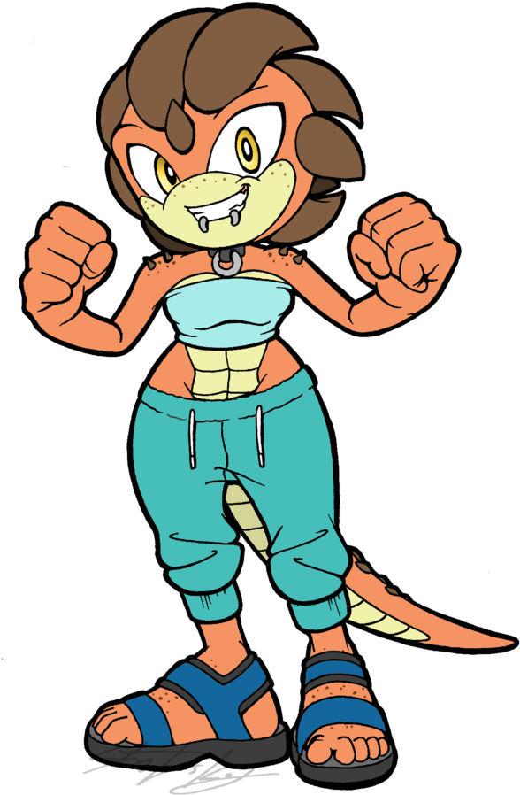 Download Tephra The Devil Lizard By Molochtdl - Sonic The Hedgehog ...