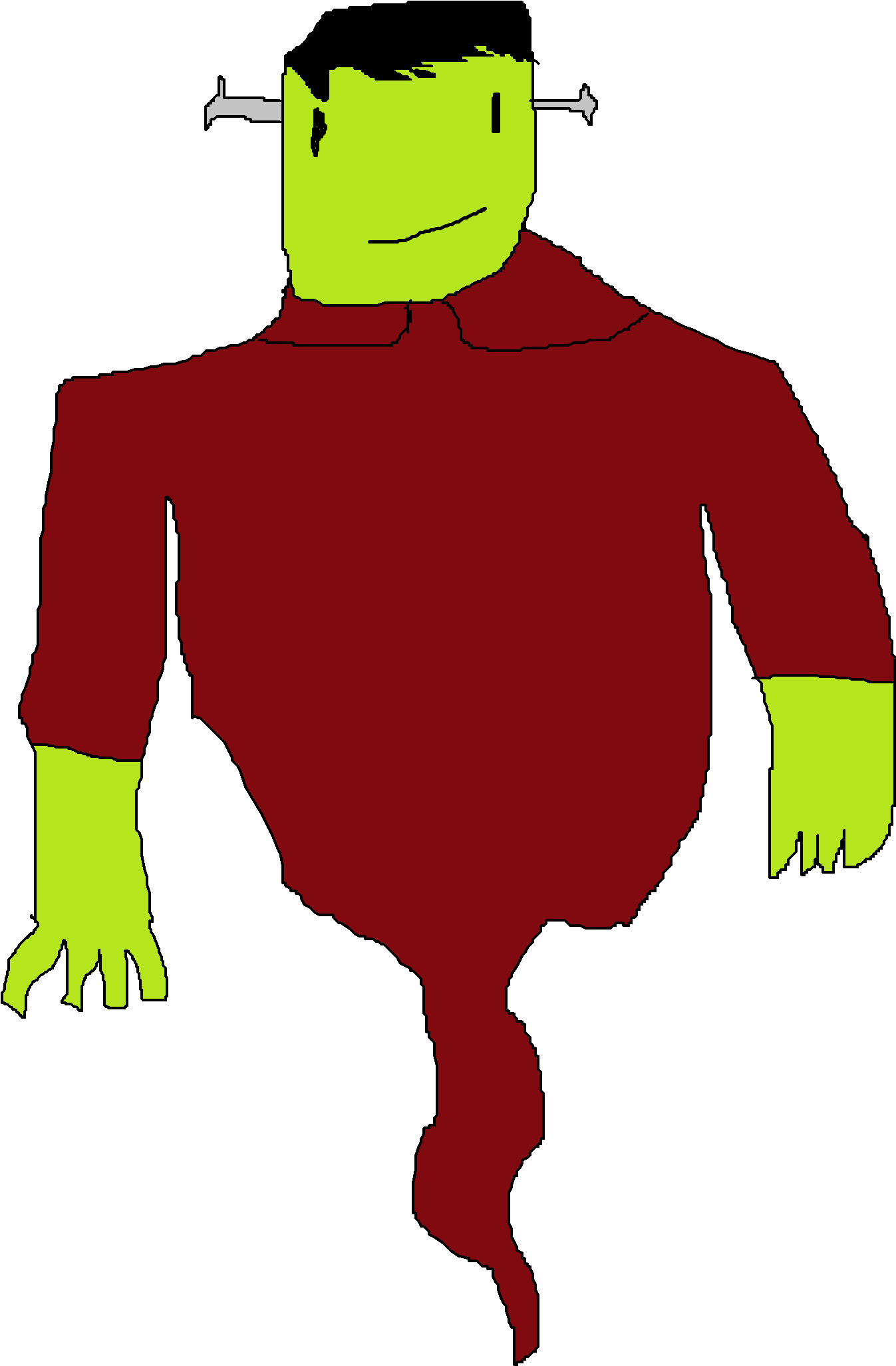Frankenstein - Cartoon Clipart - Full Size Clipart (#3398708) - PinClipart