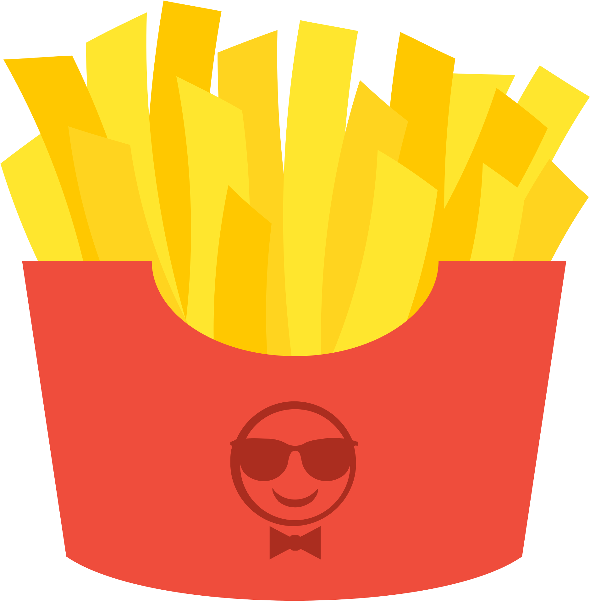 Open - Love Fries Clipart - Full Size Clipart (#3398826) - PinClipart
