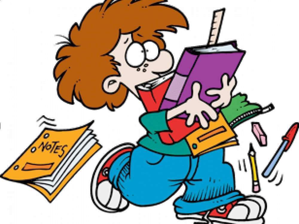 Running Late - Getting Late To School Clipart - Full Size Clipart ...