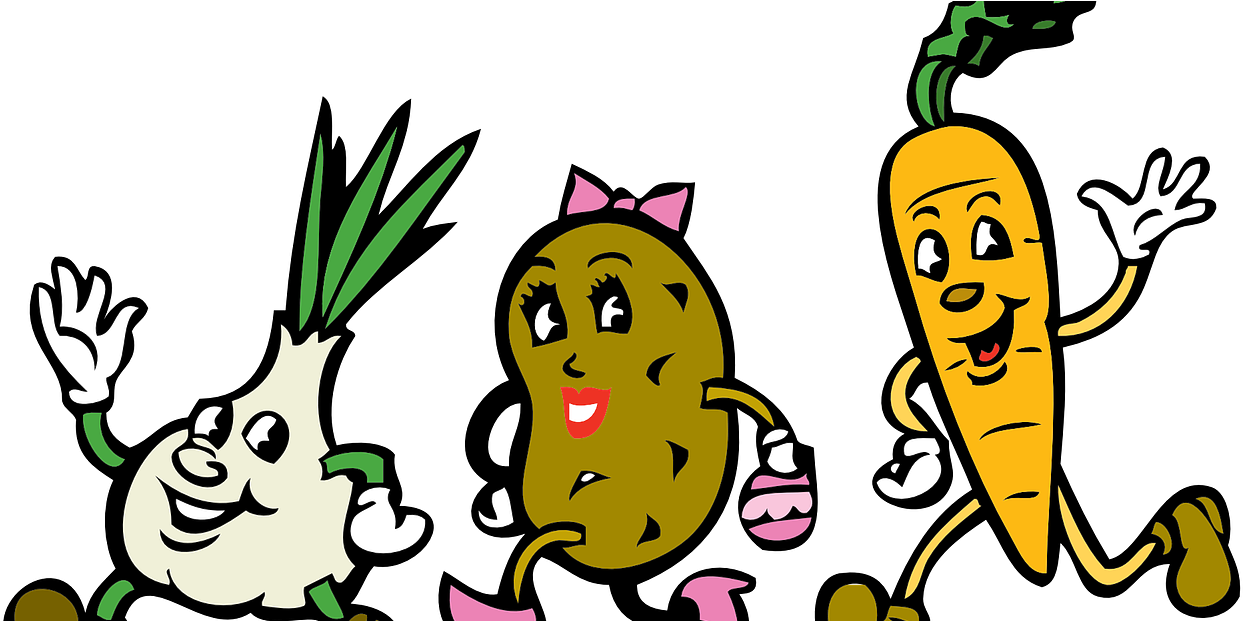 Vegetables 29063 1280 - Cute Vegetables Clipart Png Transparent Png ...