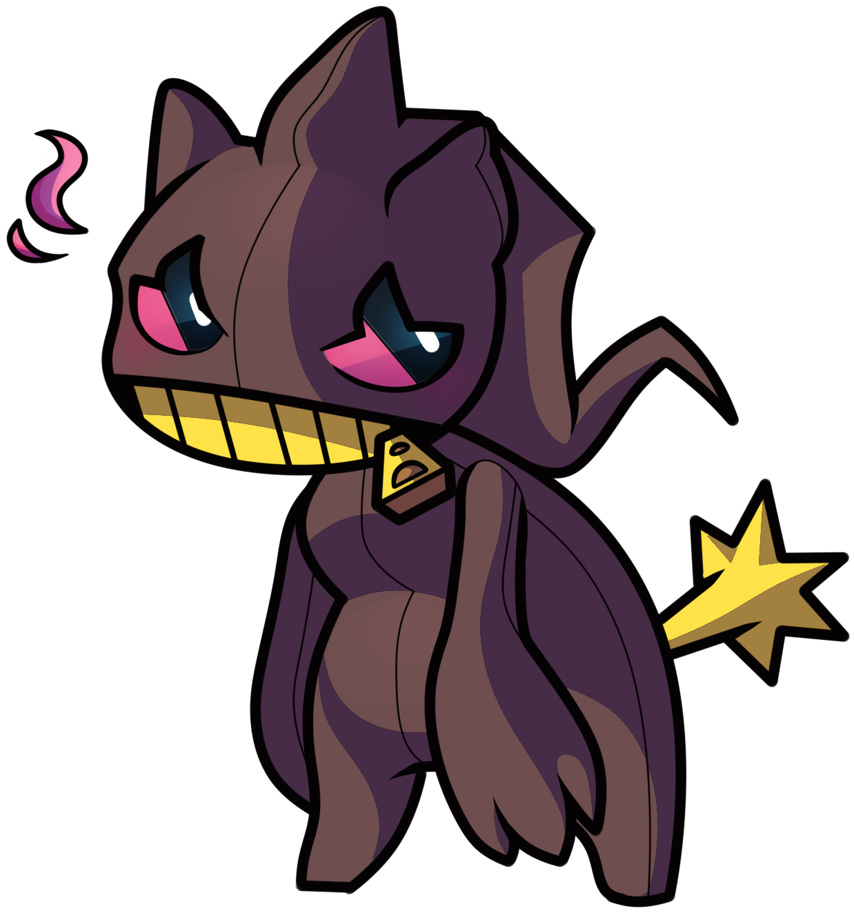 Artdrew A Lil' Grumpy Banette - Cartoon Clipart - Full Size Clipart ...