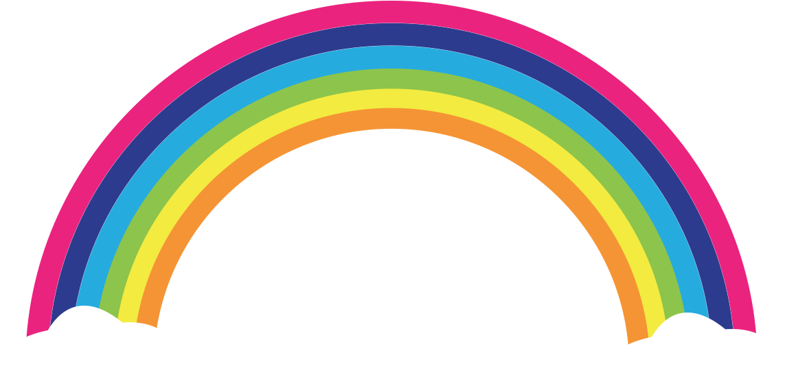 Welcome To Tiny Tots Childcare - Different Colours Of Rainbow Clipart ...