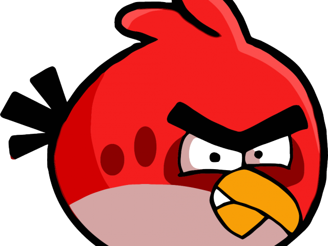 Parrot Clipart Angry - Angry Bird Side View - Png Download - Full Size ...
