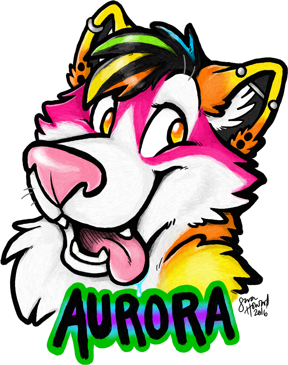 Aurora Digital Badge - Cartoon Clipart - Full Size Clipart (#3410309) - PinClipart