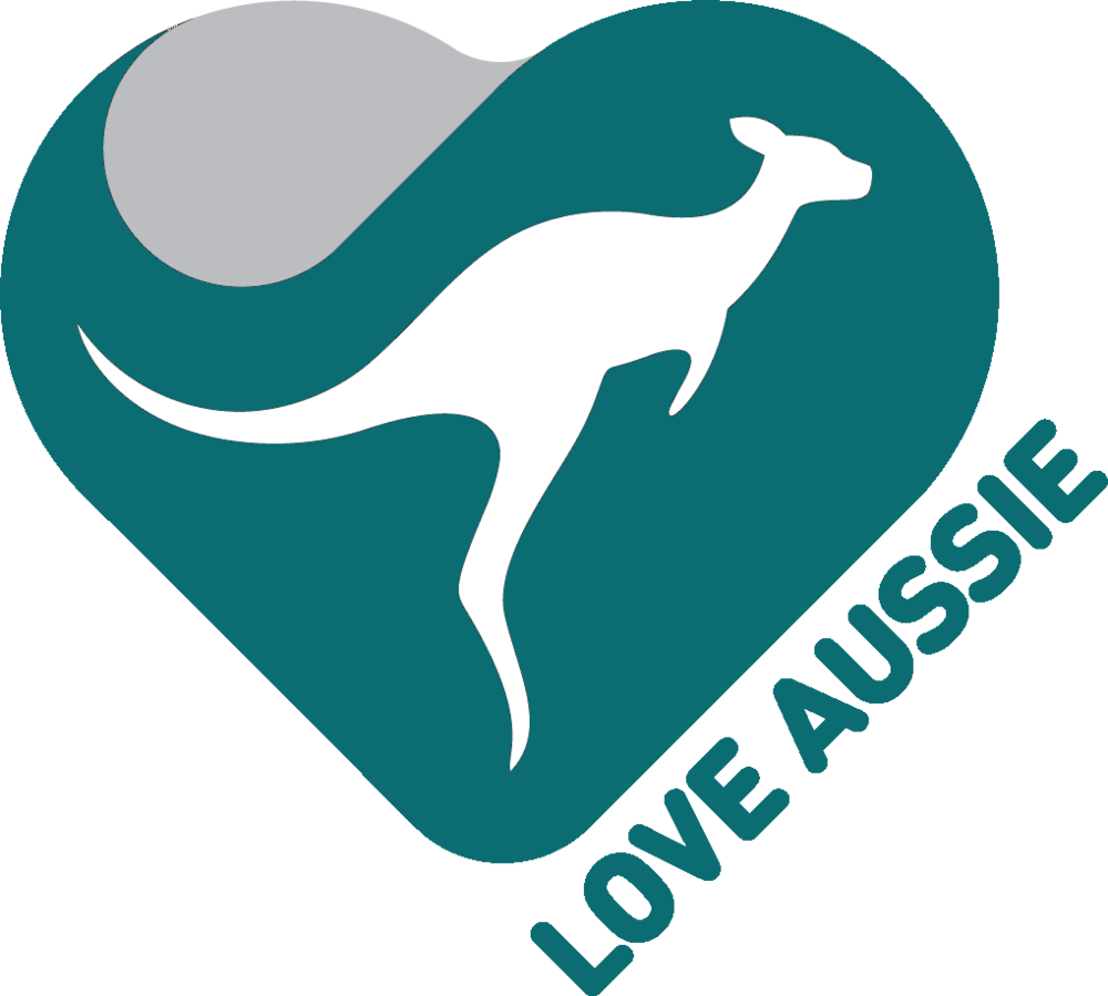 Download Love Aussie Logo Master Aqua - Kangaroo Clipart (#3410410 ...