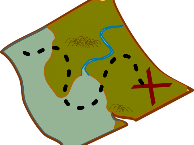 Treasure Clipart Quest - Transparent Map Clipart - Png Download - Full ...