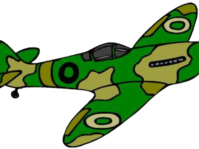 Airplane Of War Clipart - Png Download - Full Size Clipart (#3413624) - PinClipart