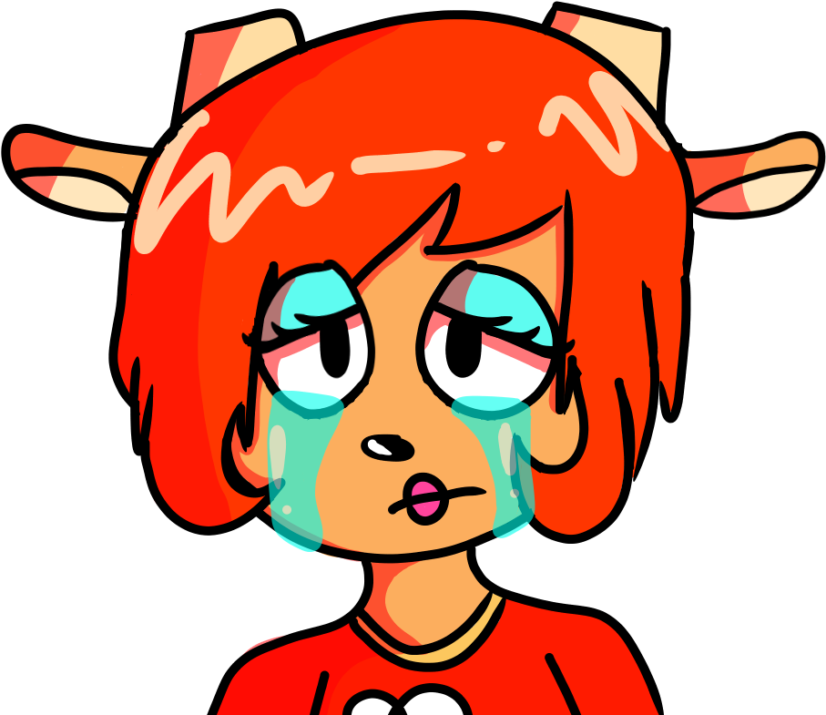 Lammycrying - Cartoon Clipart - Full Size Clipart (#3416835) - PinClipart