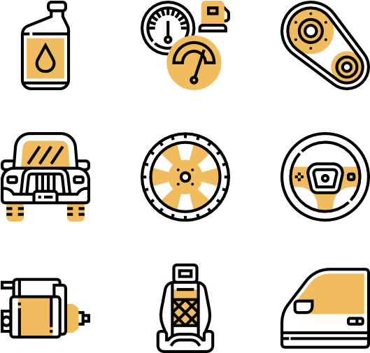 Car Parts Clipart - Full Size Clipart (#3417970) - PinClipart