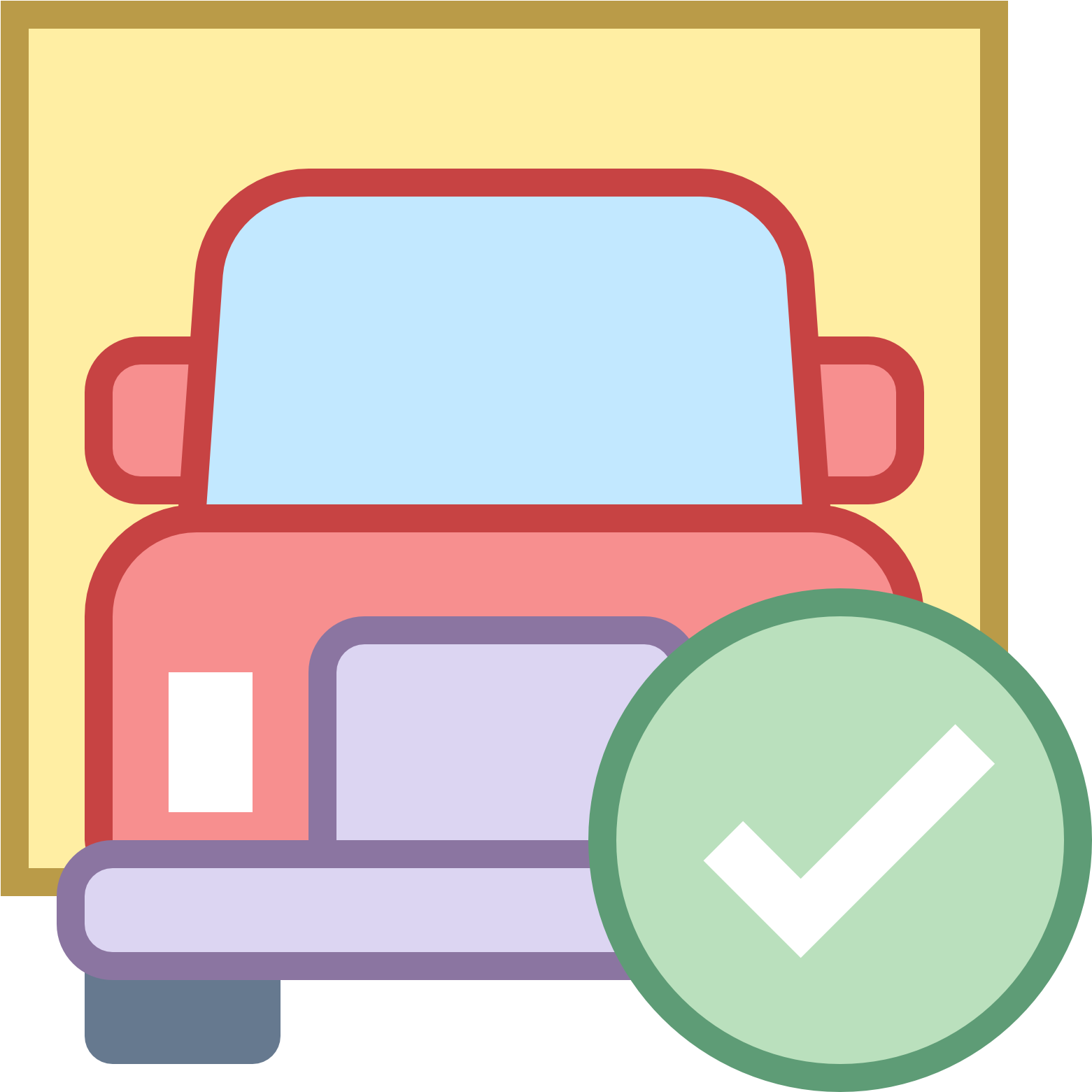 Checked Truck Icon - Gate & Weighbridge Icon Clipart - Full Size ...