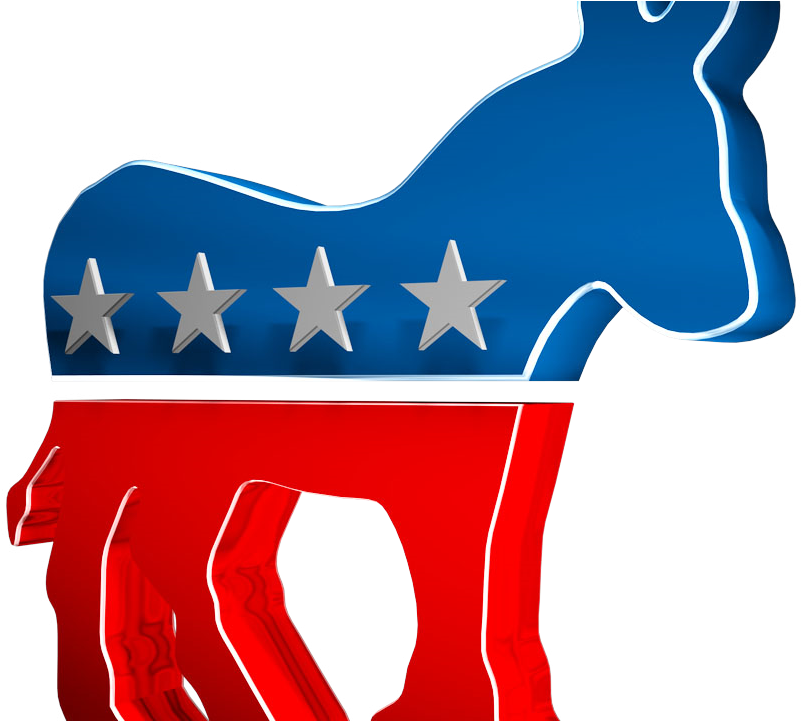 Download Democrat Logo Clipart (#3424347) - PinClipart