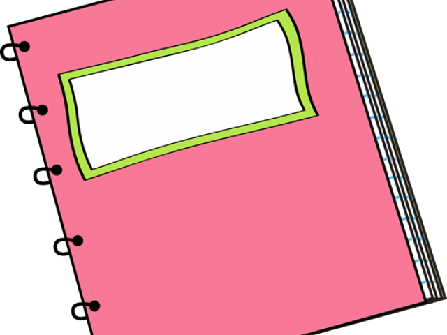 Notebook Clipart Detective - Transparent School Clip Art - Png Download ...