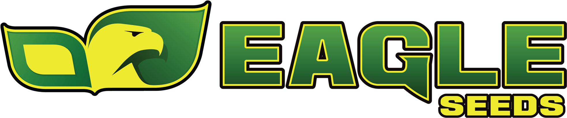 Eagle Seed Logo Color Reversed Horiz Lg Clipart - Full Size Clipart ...