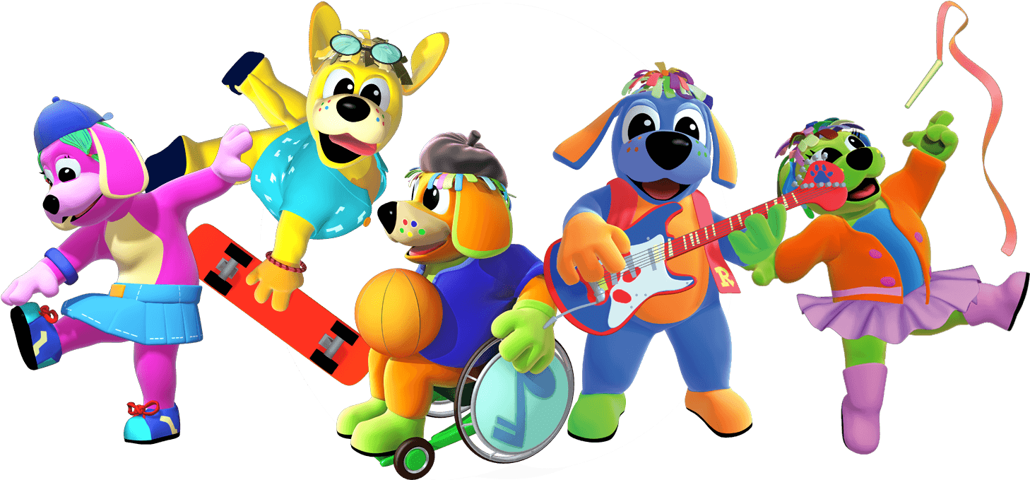 Character Spread - Cartoon Clipart - Full Size Clipart (#3437778 ...