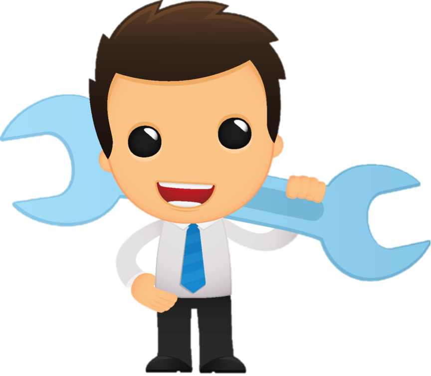 Service Png - Cartoon Picture Of Mechanic Clipart - Full Size Clipart ...