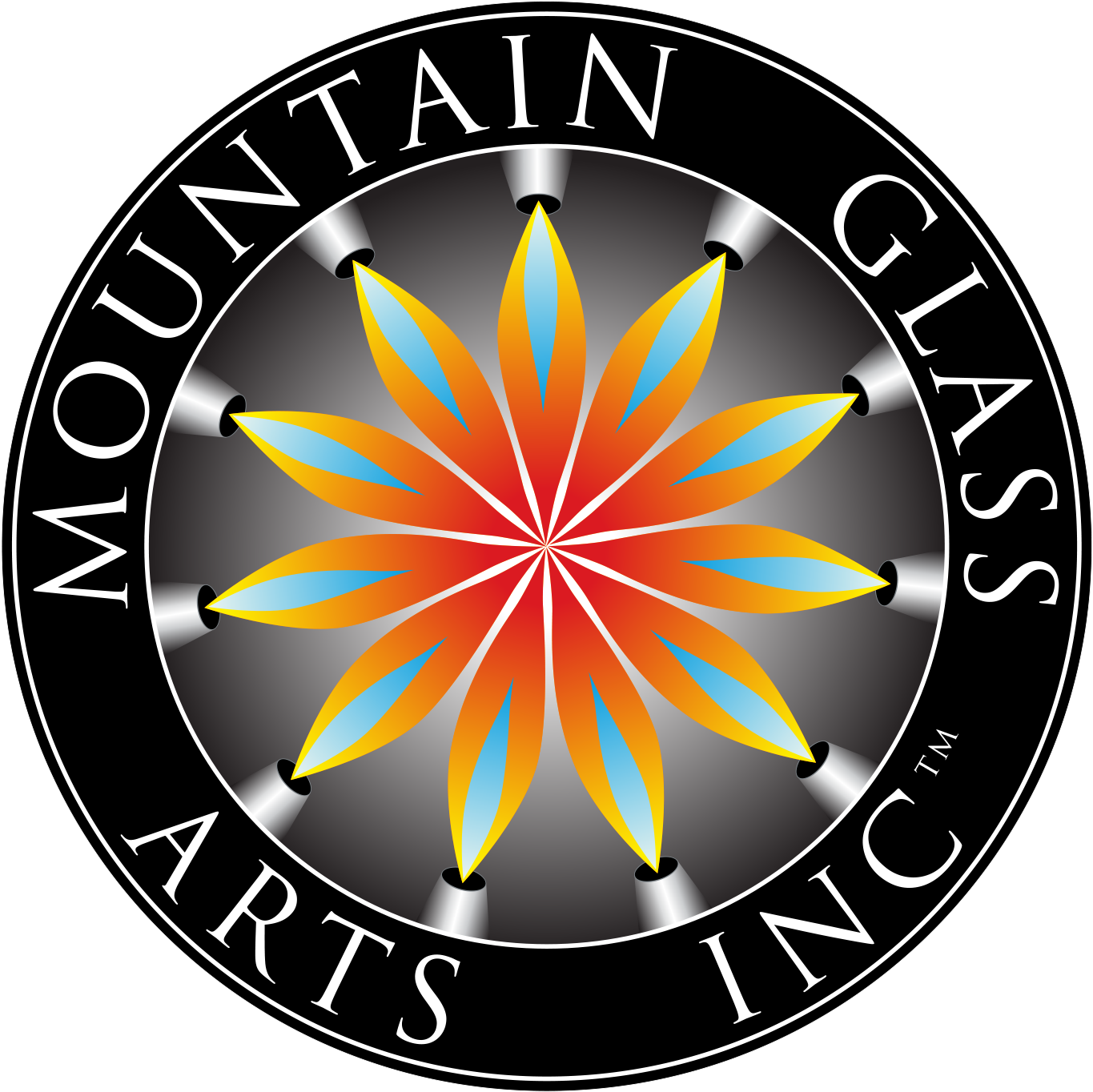 Mountain Glass Arts - Mountain Glass Arts Logo Clipart - Full Size ...