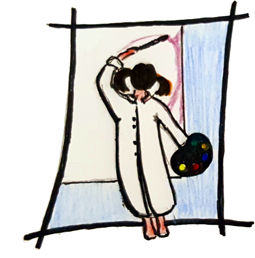 Piccola Artista - Cartoon Clipart - Full Size Clipart (#3445154 ...