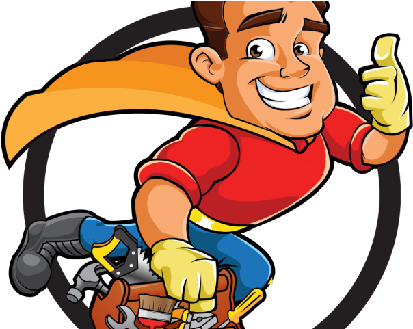 Old Clipart Handyman - Transparent Handyman Png - Full Size Clipart ...