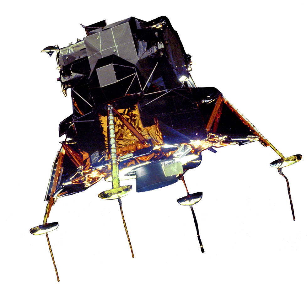 Space Clipart - Landing Craft Apollo 11 - Png Download - Full Size ...