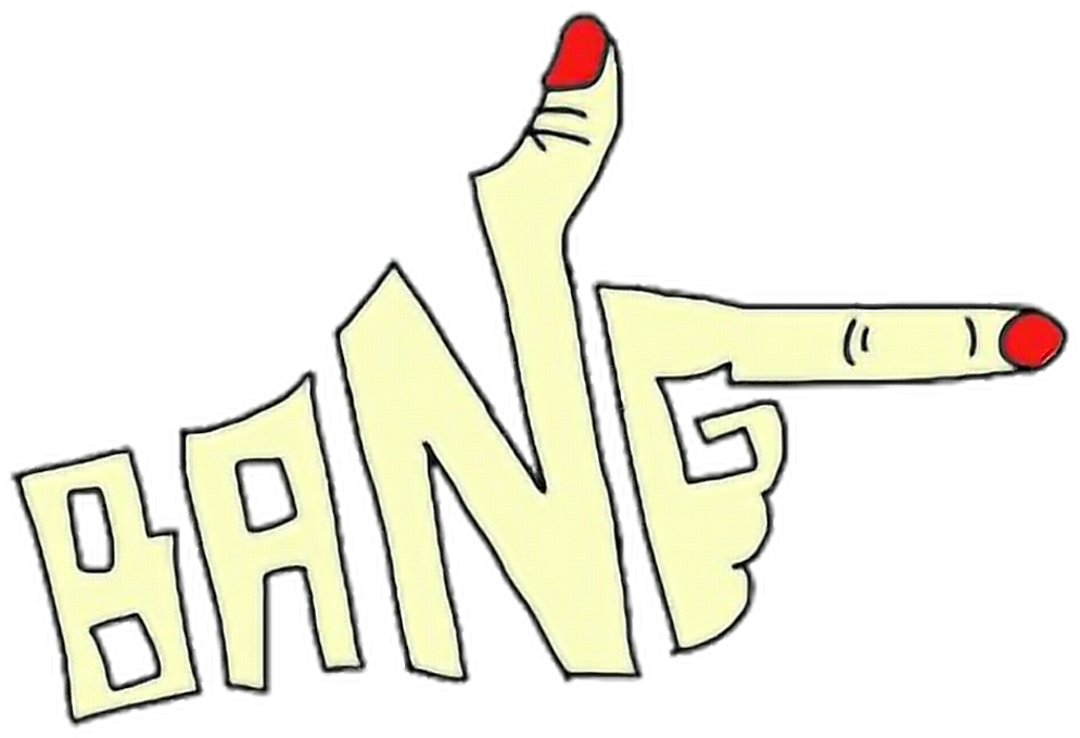 Bang Sticker - Drawing Clipart - Full Size Clipart (#3461420) - PinClipart