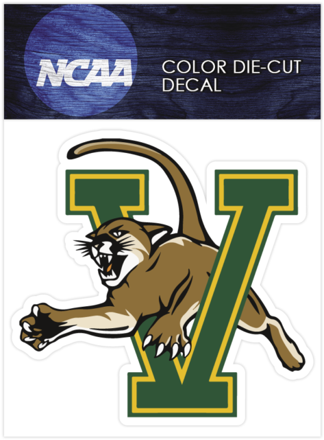 Download Vermont Logo Ncaa Die Cut Vinyl Car Sticker Bumper - Logo ...