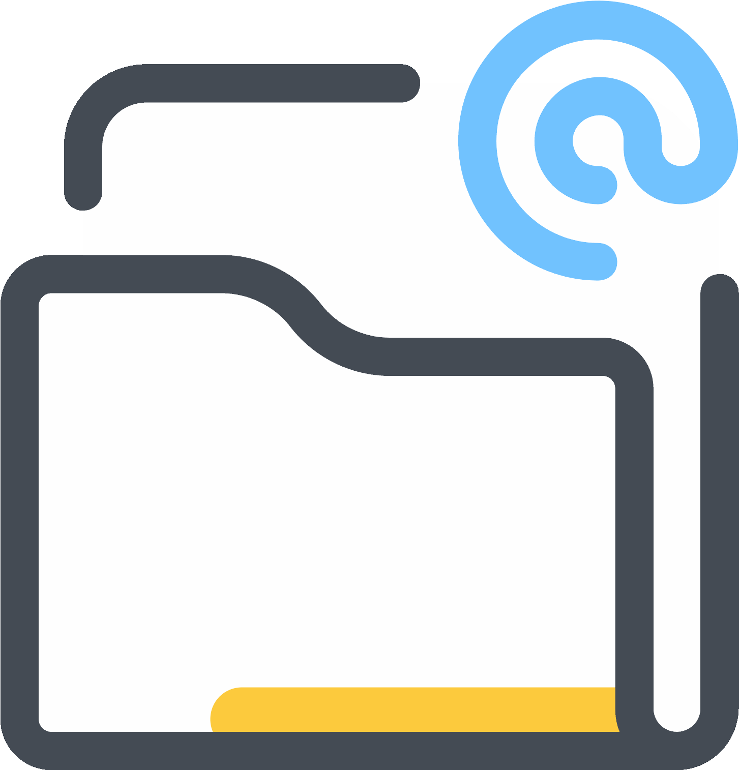 Download E-mail Folder Icon Clipart (#3470081) - PinClipart