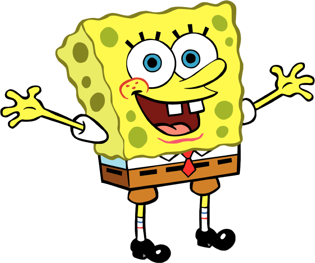 Spongebob - Sponge Bob Square Pants Clipart - Full Size Clipart ...