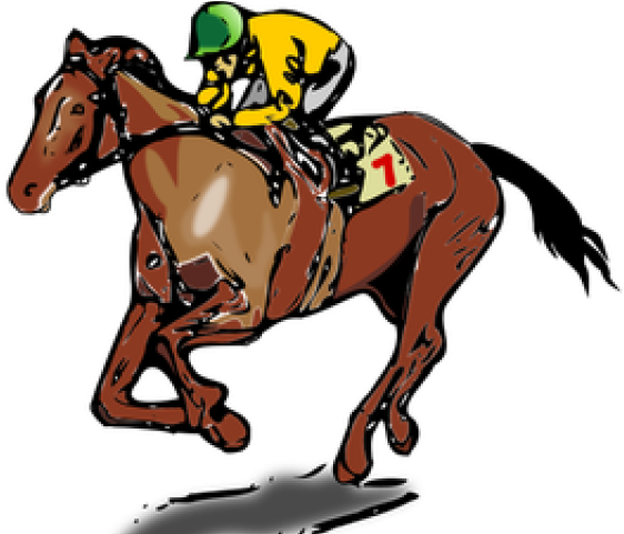 Horse Racing Clipart Border - Kentucky Derby Horses Clip Art - Png ...