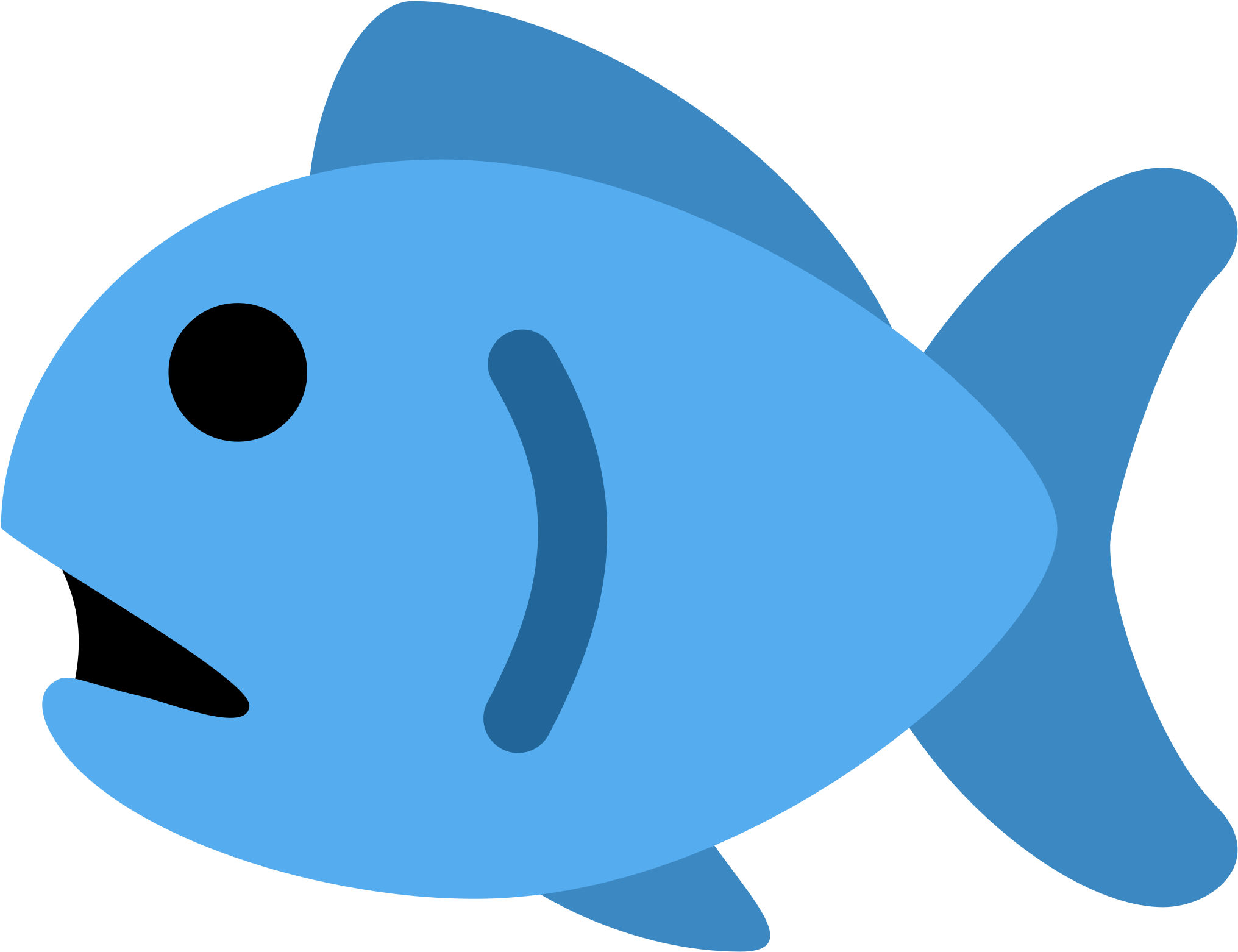 1024 X 1024 2 - Fish Emoji Twitter Clipart - Full Size Clipart ...