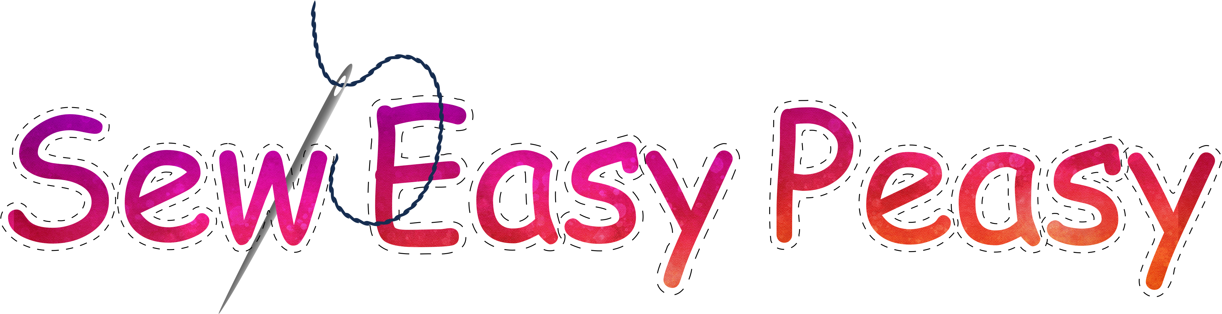 Sew Easy Peasy Long Clipart - Full Size Clipart (#3482359) - PinClipart