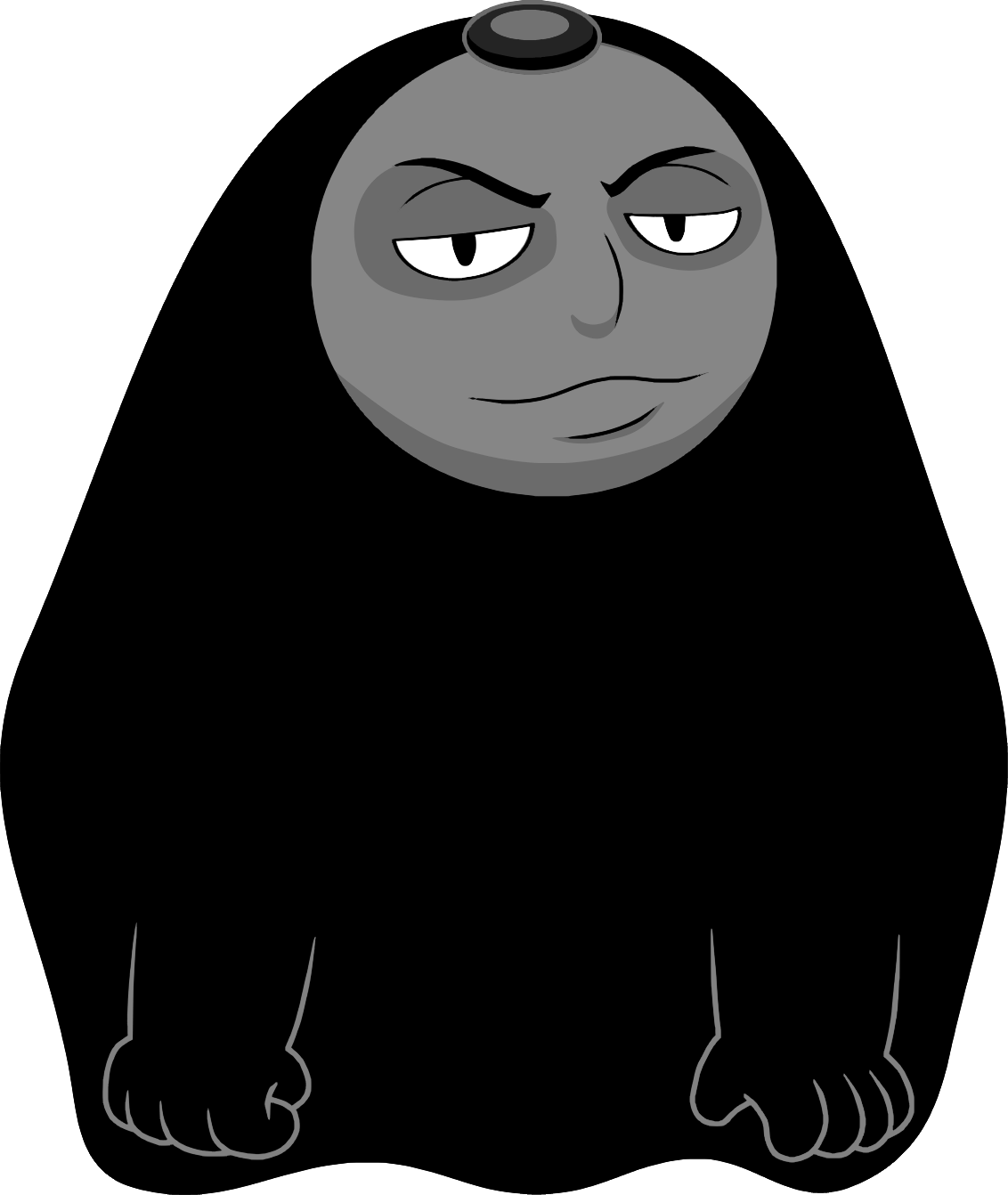 Bb Black Beryl - Cartoon Clipart - Full Size Clipart (#3488094 ...