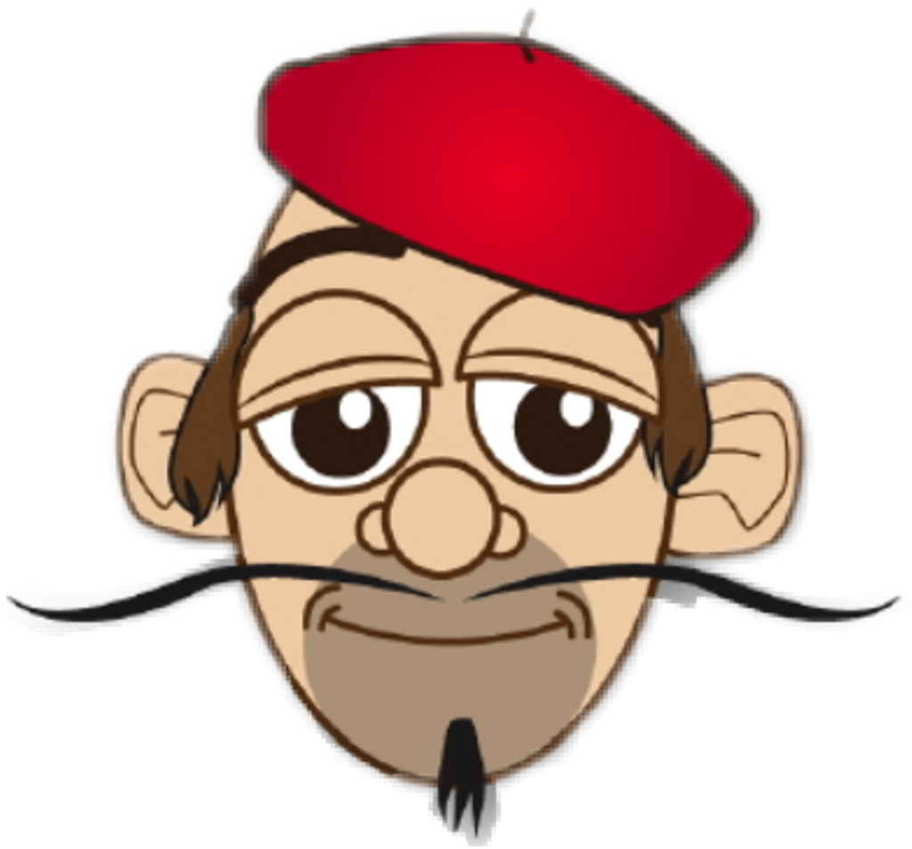 Download French Sticker - Cartoon French Man Mustache Clipart (#3489419 ...