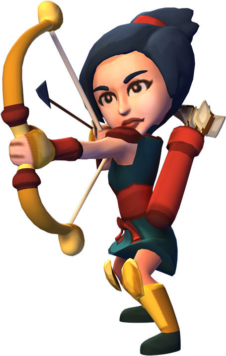 Archer - Cartoon Clipart - Full Size Clipart (#3494114) - PinClipart