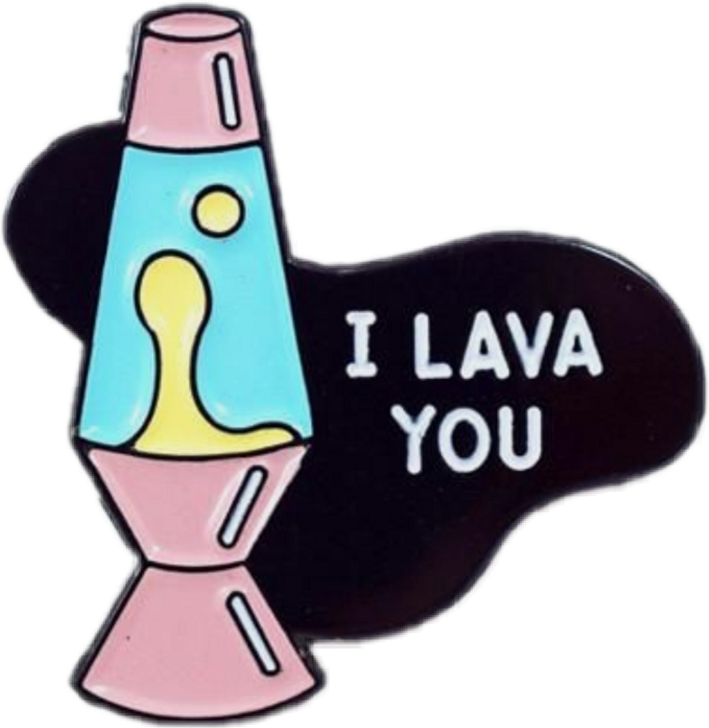 Lava Sticker - Lapel Pin Clipart - Full Size Clipart (#3495147 ...