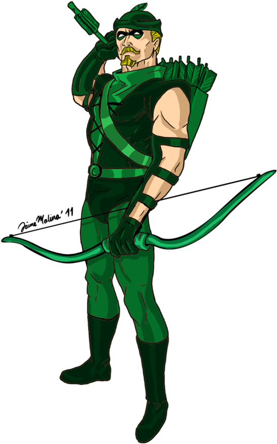 Green Arrow - Green Arrow Comic Png Clipart - Full Size Clipart ...