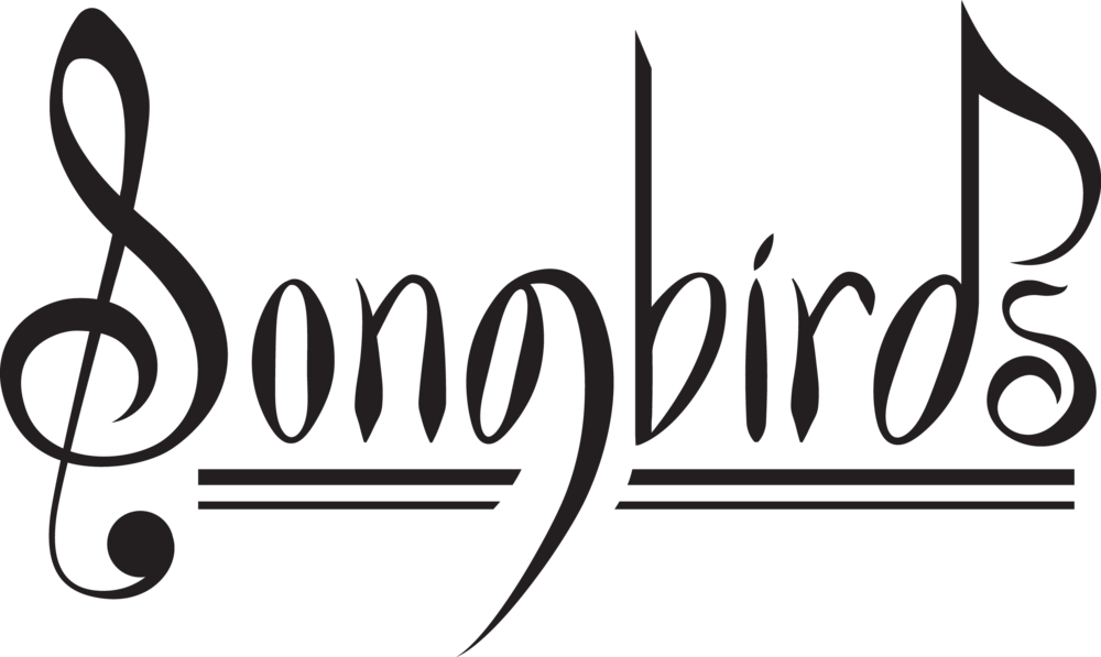Songbirds Logo - Calligraphy Clipart - Full Size Clipart (#3497823 ...