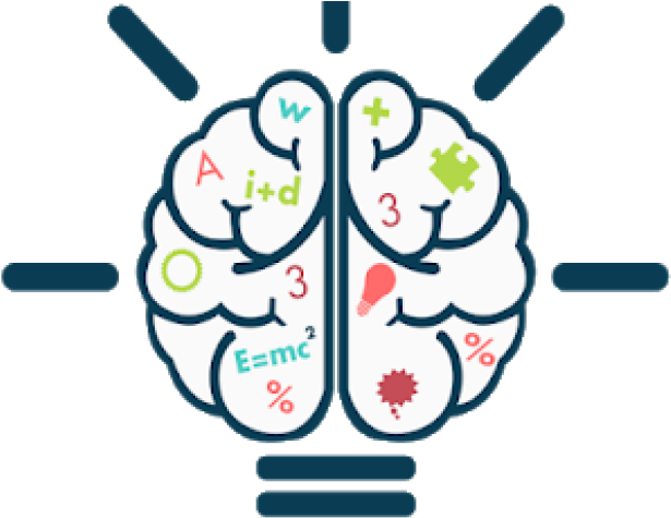 Brains Clipart Math - Knowledge Based System Clipart - Png Download ...