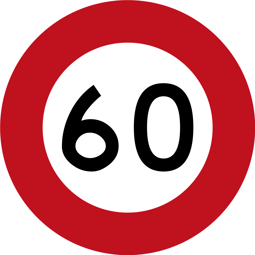 60 Meaning >> File - Nz Road Signs 50 Clipart - Full Size Clipart ...