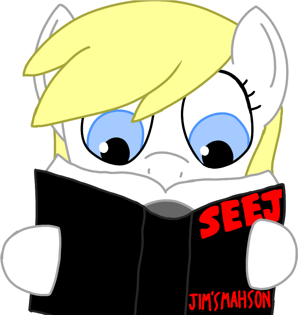 Anonymous, Book, Drawthread, Looking Down, /mlpol/, - Cartoon Clipart ...