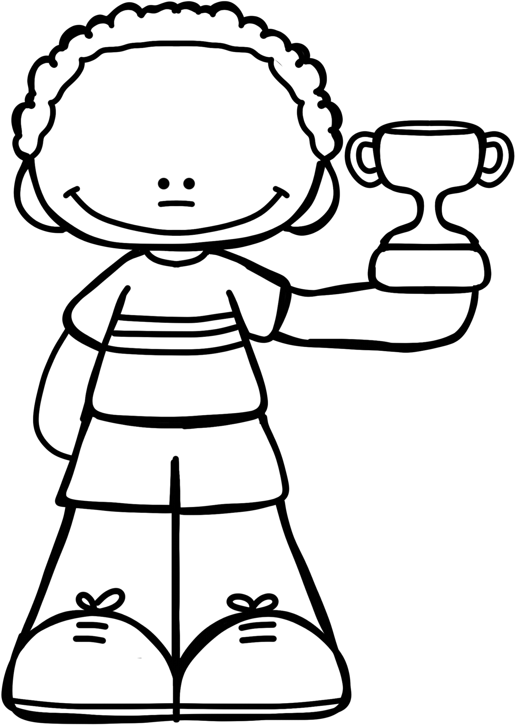 Prize Blackline - Line Art Clipart - Full Size Clipart (#3504169 ...